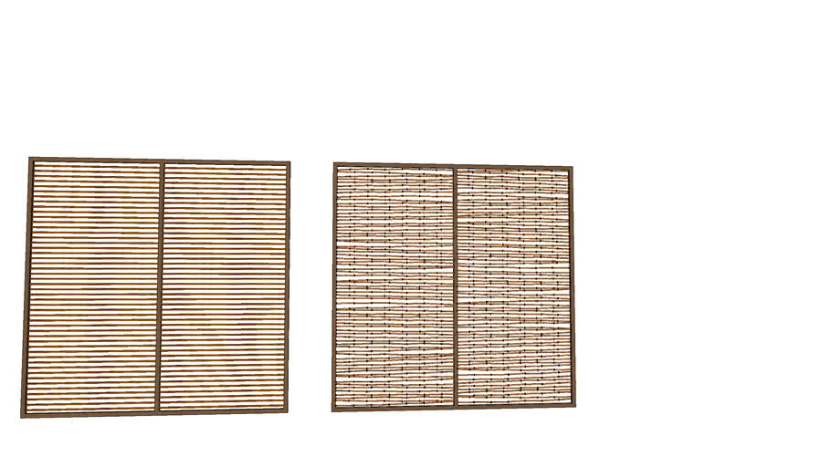 PAINEL BAMBOO | 3D Warehouse