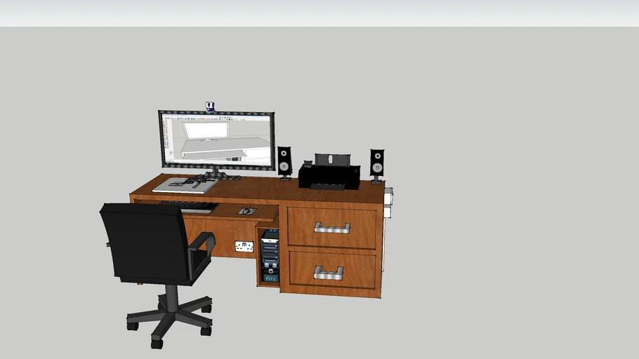 computer,pc | 3D Warehouse