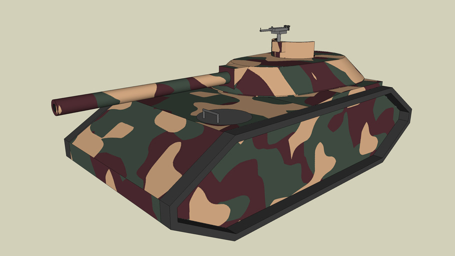 BB-50 Heavy Battle Tank | 3D Warehouse