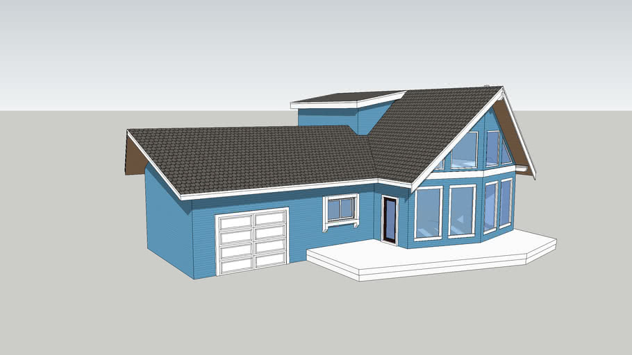 A-Frame Home | 3D Warehouse