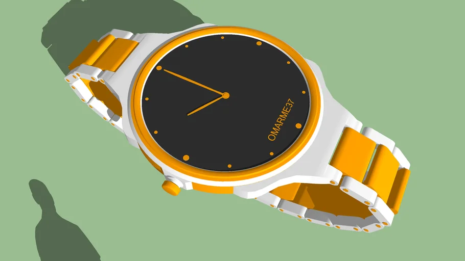 golden watch | 3D Warehouse