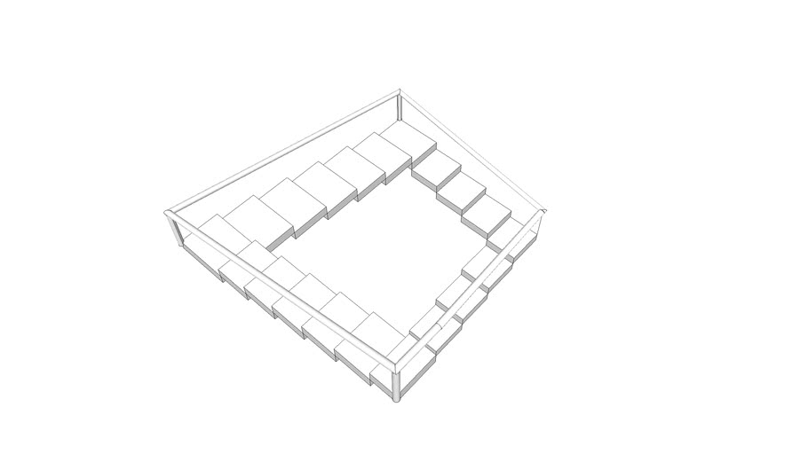 Penrose Steps | 3D Warehouse