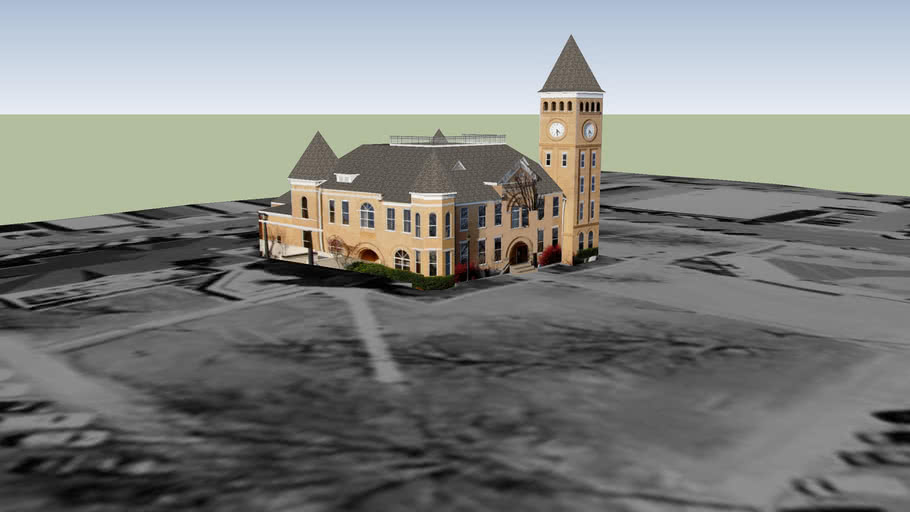 Saline County Courthouse | 3D Warehouse