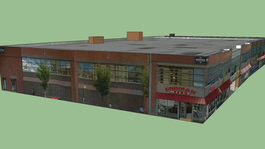 Upper Hub Shopping Center | 3D Warehouse