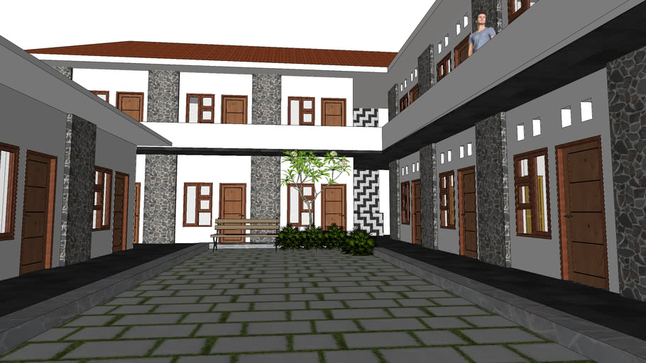 Kost Mahasiswa | 3D Warehouse