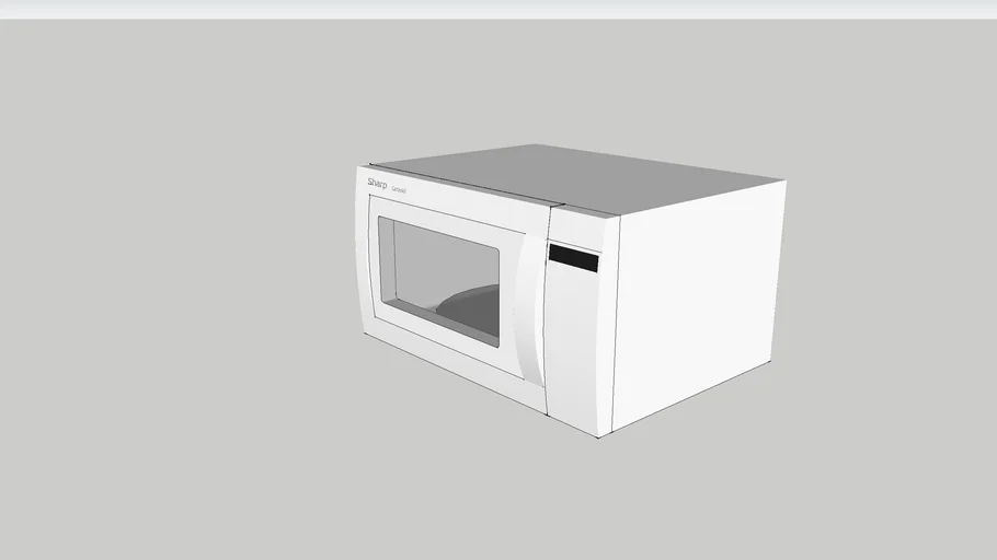 Microwave Oven - Sharp | 3D Warehouse