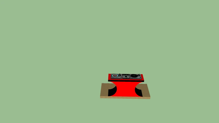DJ console | 3D Warehouse