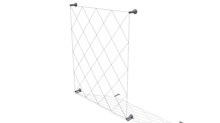 Wire trellis | 3D Warehouse