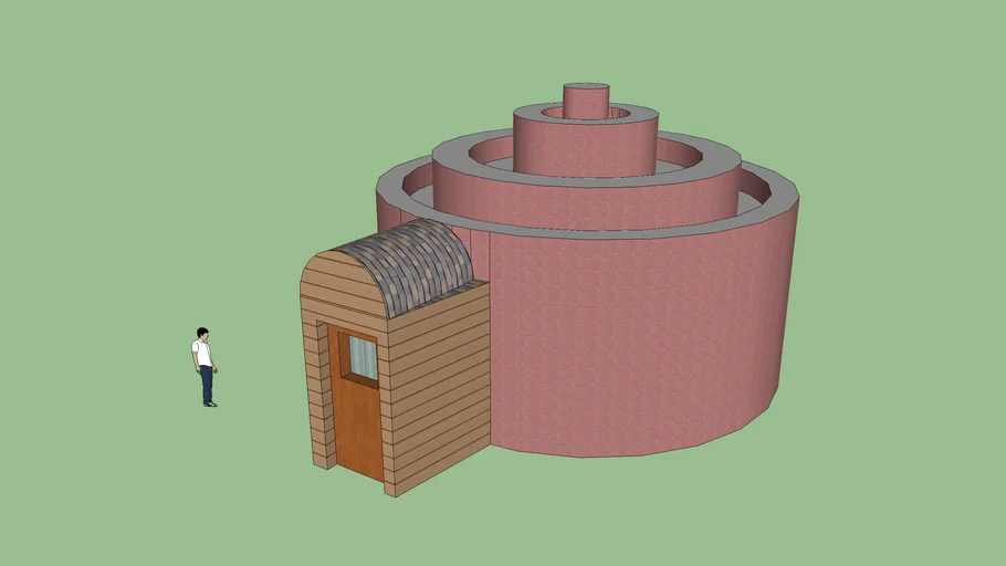 Weird Round Building Thing | 3D Warehouse