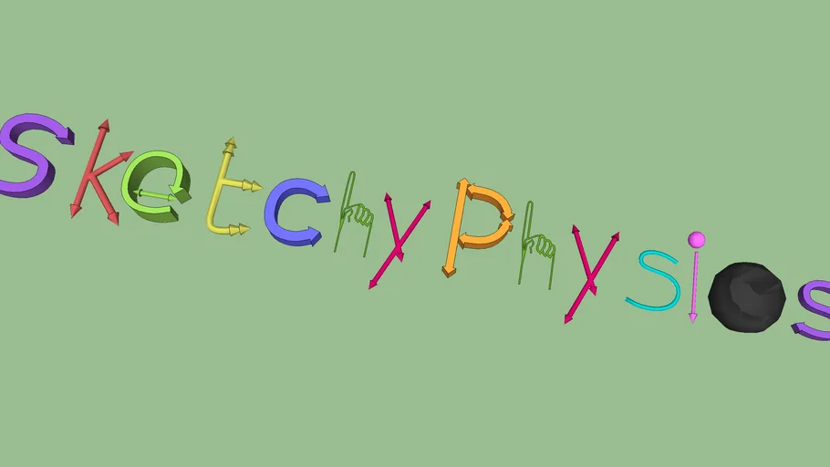 Sketchyphysics 'Logo' | 3D Warehouse