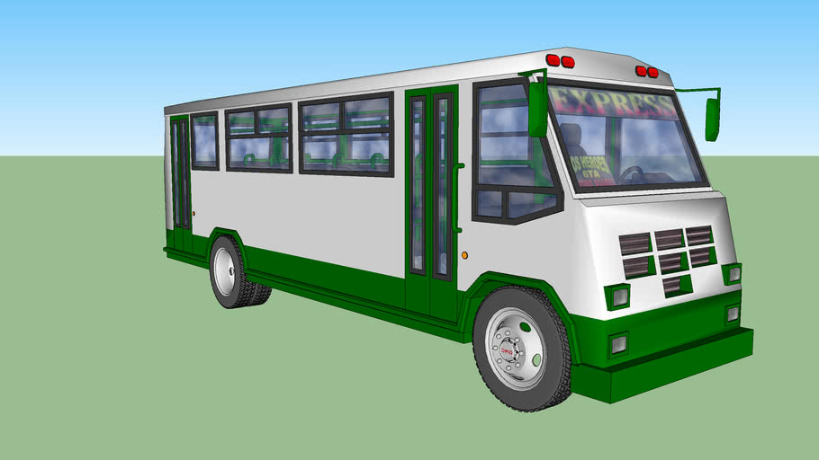 Clásico Microbús de Ciudad de México | 3D Warehouse