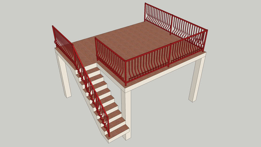 Jardin Terrasse | 3D Warehouse