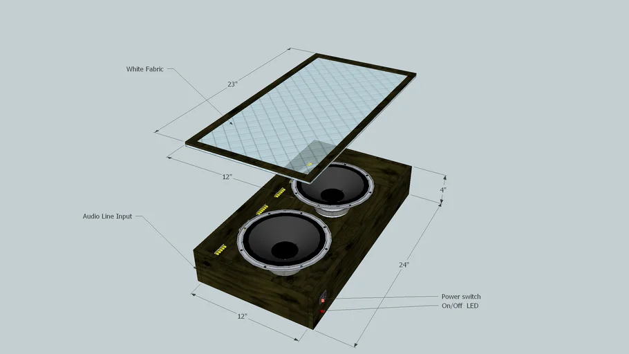 Speaker Box | 3D Warehouse