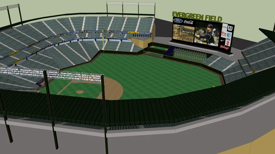 Evergreen Field (Unfinished) | 3D Warehouse