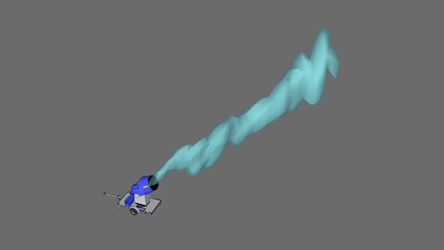 Turbo Ram avec jet d'eau | 3D Warehouse