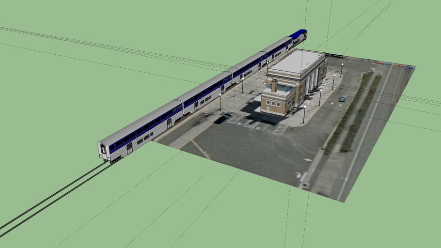 Train Station | 3D Warehouse