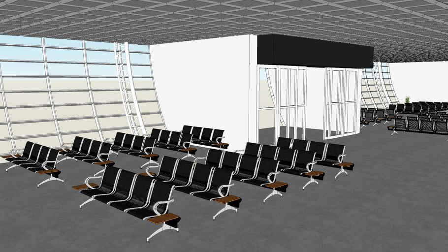 Jeju Airport Lounge | 3D Warehouse
