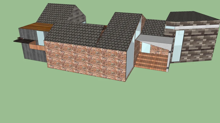 Modern Rustic House | 3D Warehouse