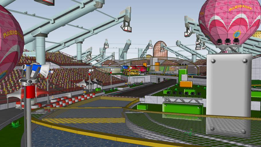 Figure-8 Circuit MK8 CUSTOM TRACK | 3D Warehouse