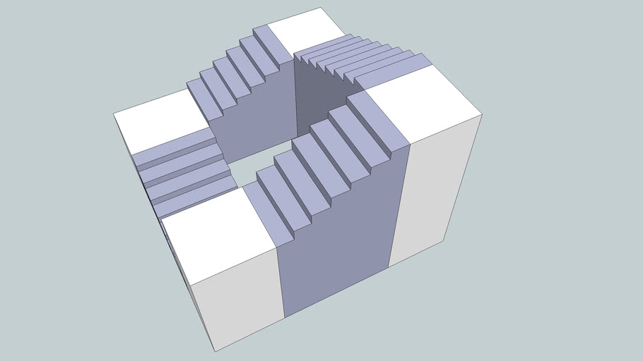 Penrose Stairs | 3D Warehouse
