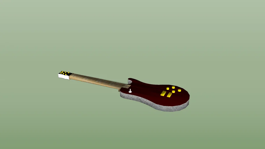 classic les paul electric guitar | 3D Warehouse
