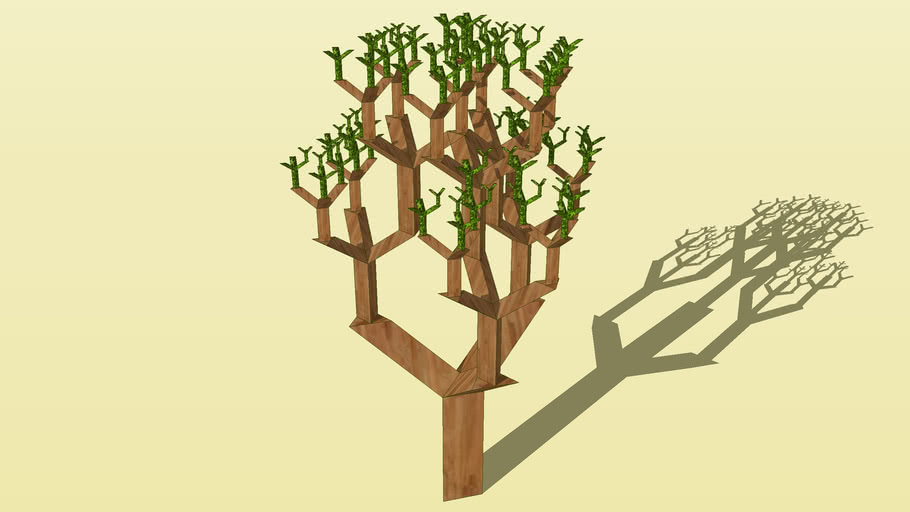 Fraktal-Baum | 3D Warehouse