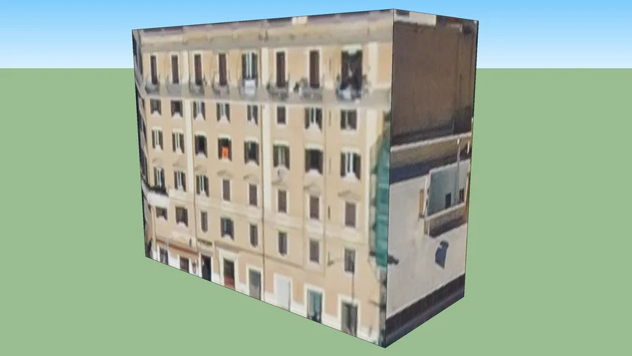Edificio in Roma, Italia | 3D Warehouse