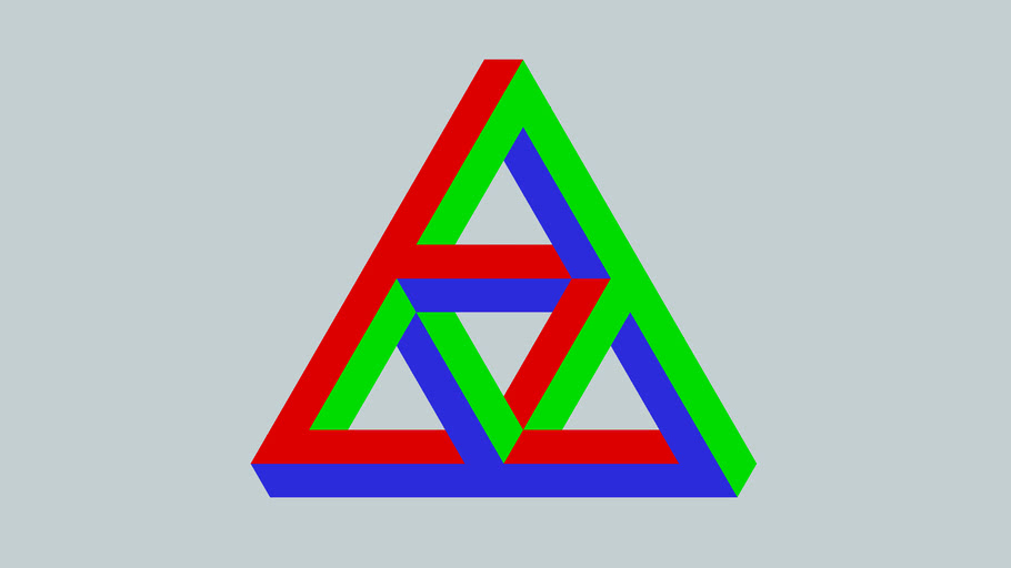 Triangle impossible 2 | 3D Warehouse