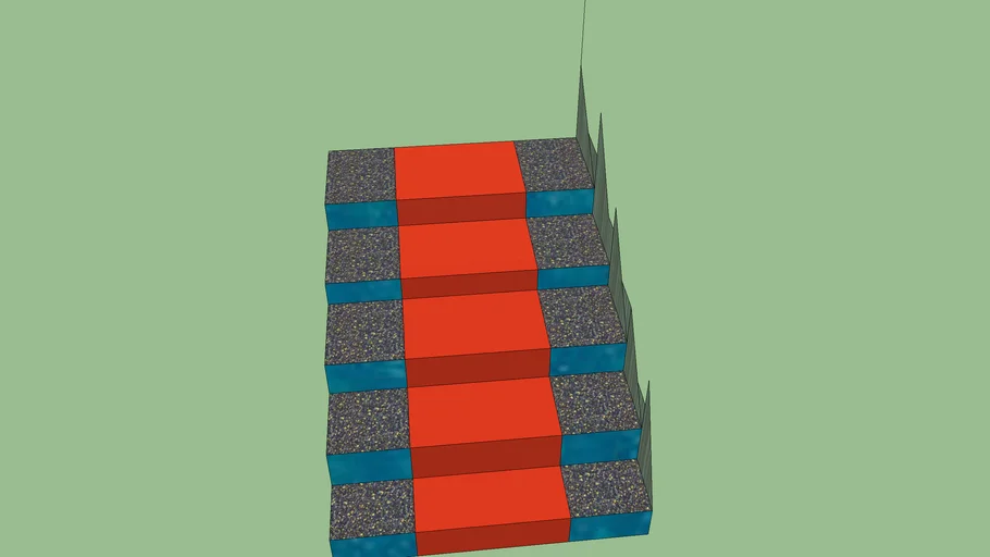 Side Staircase | 3D Warehouse