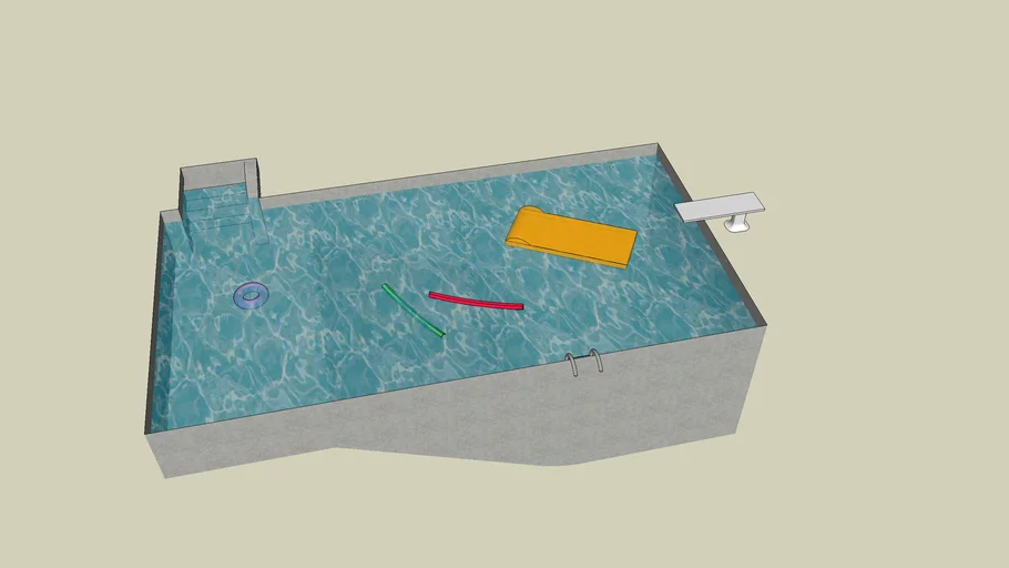 Below Ground Pool | 3D Warehouse