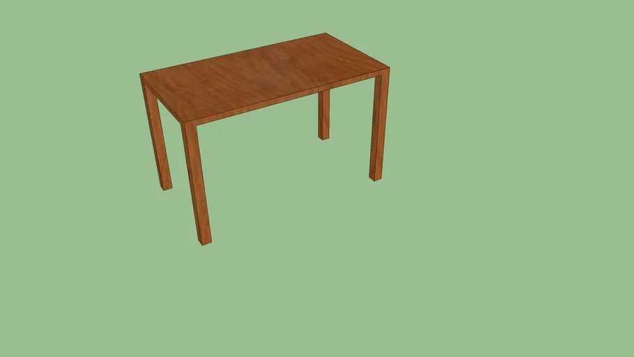 Simple Table | 3D Warehouse