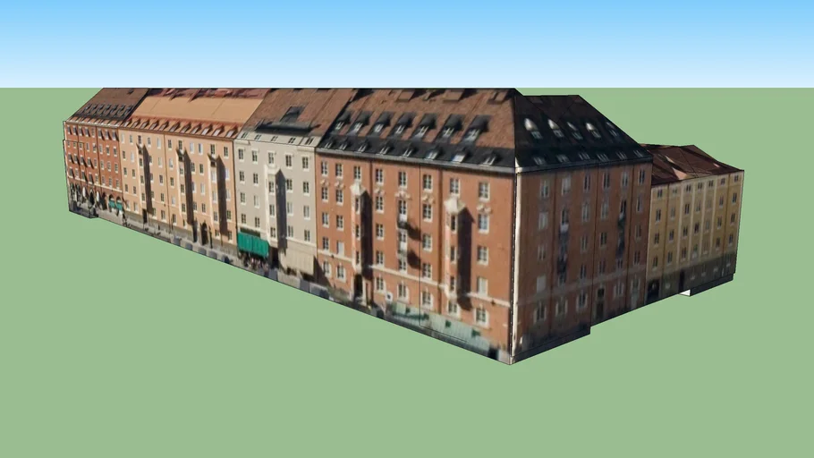 Byggnad på Stockholm, Sverige | 3D Warehouse