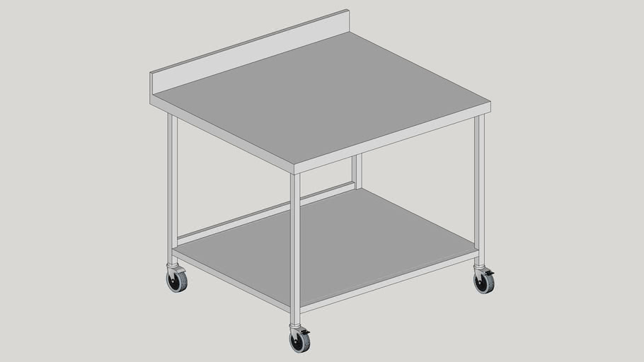 Dodgy mobile bench | 3D Warehouse
