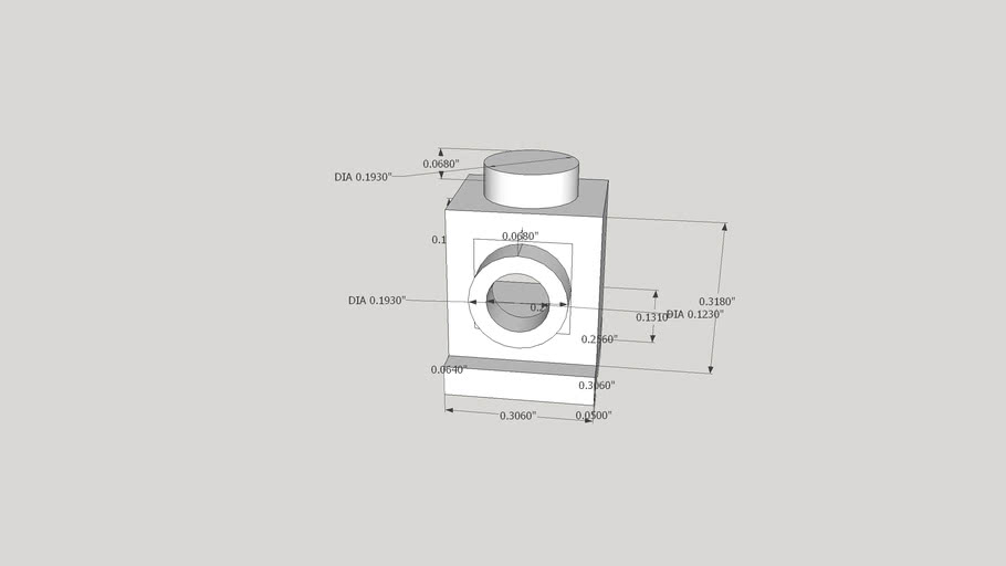 Sketchup block model 08 | 3D Warehouse