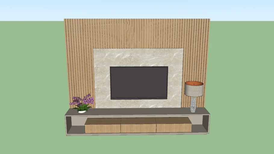 Painel tv | 3D Warehouse