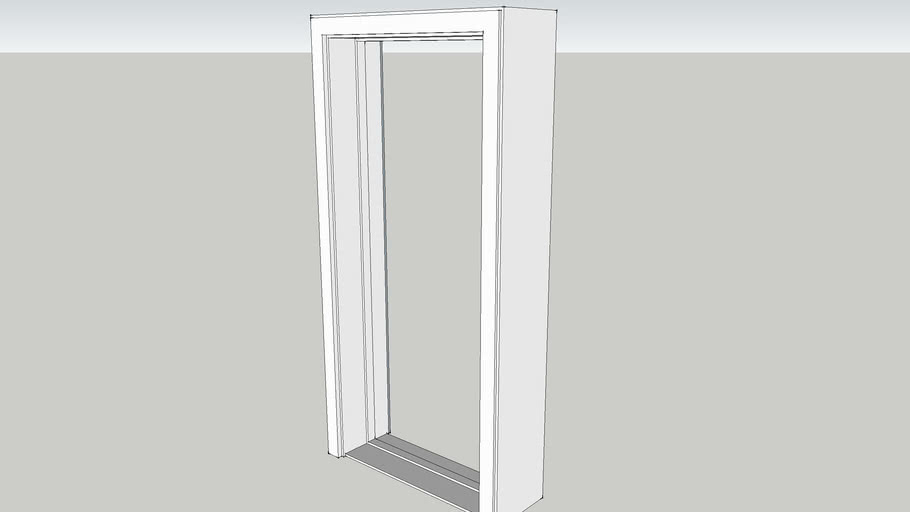 Simple Door Frame | 3D Warehouse