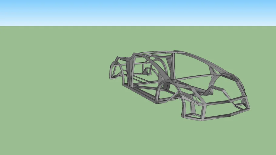 Supercar Frame | 3D Warehouse