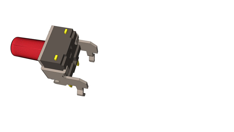 Tactile switch TL1105SFxxxx | 3D Warehouse