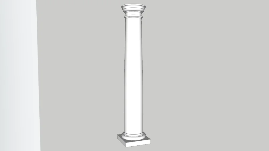 Doric Column | 3D Warehouse