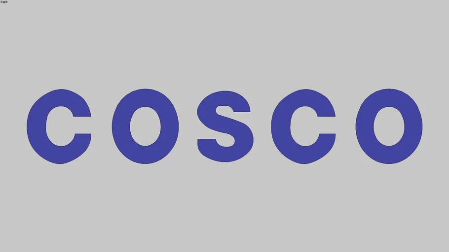 COSCO logo | 3D Warehouse