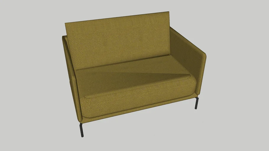 Loveseat Don | 3D Warehouse