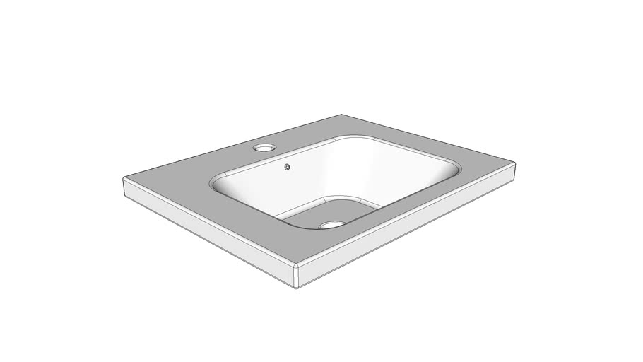 Countertop Basin | 3D Warehouse