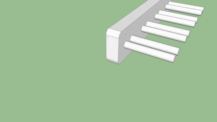 Wine Glass Rack | 3D Warehouse