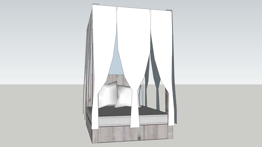 Enscape required] outdoor bed | 3D Warehouse