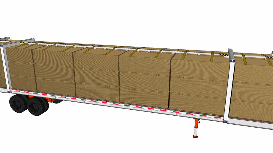 Container lumber carrier | 3D Warehouse