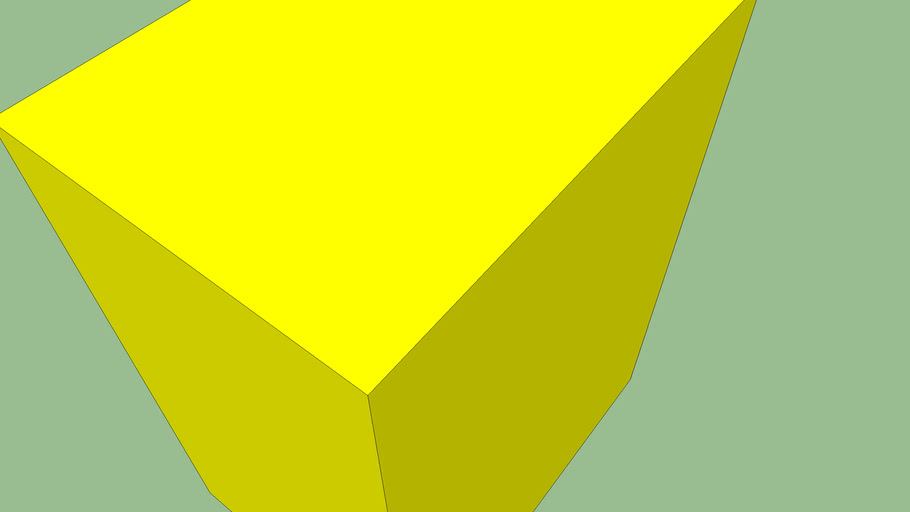 yellow rectangle | 3D Warehouse