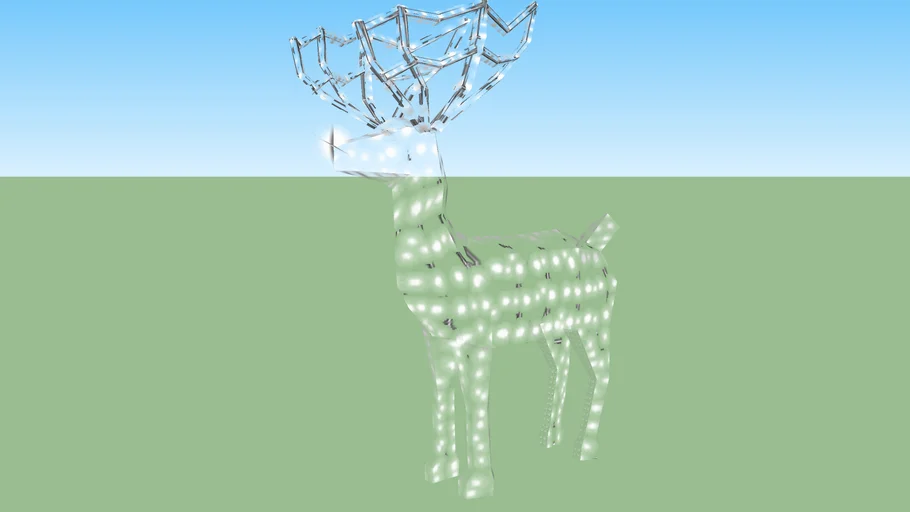 Lightup Reindeer | 3D Warehouse