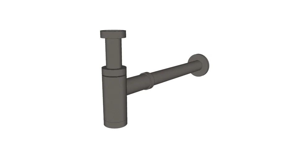 JEE-O basin siphon - dark steel | 3D Warehouse