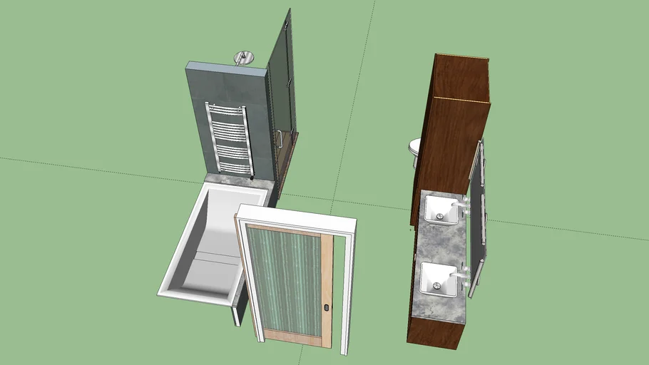 Master Bath 3 | 3D Warehouse