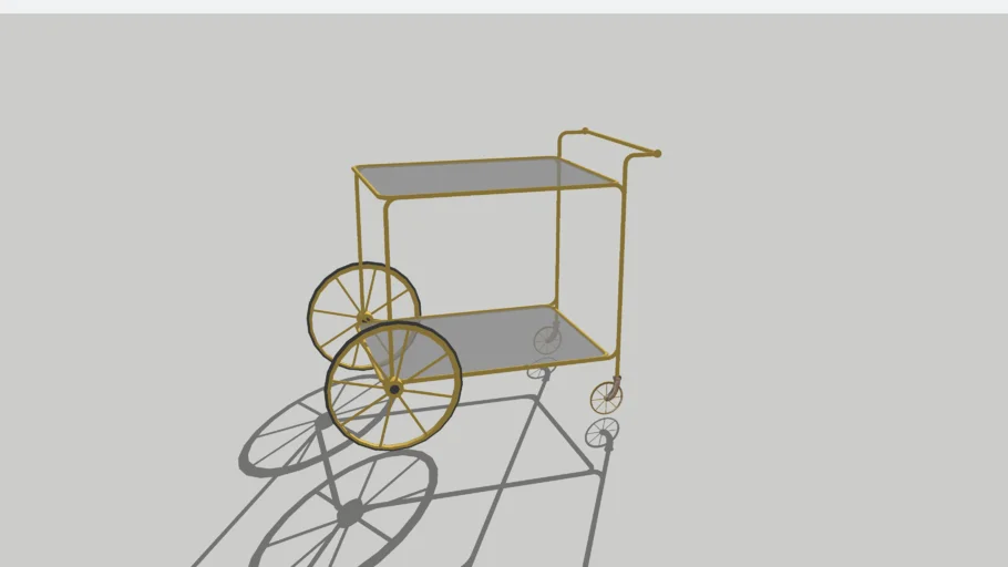 Bar Cart | 3D Warehouse
